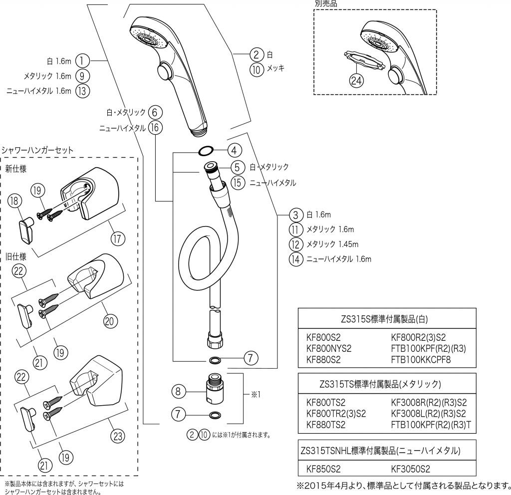 KVK サーモスタット式シャワー水栓 FTB100KPF | トラブルメンテナンス